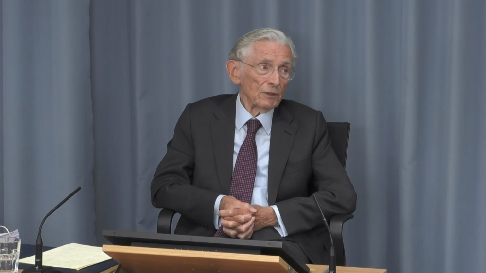 Infected Blood Inquiry: Lord Norman Fowler challenged on HIV/AIDS ...