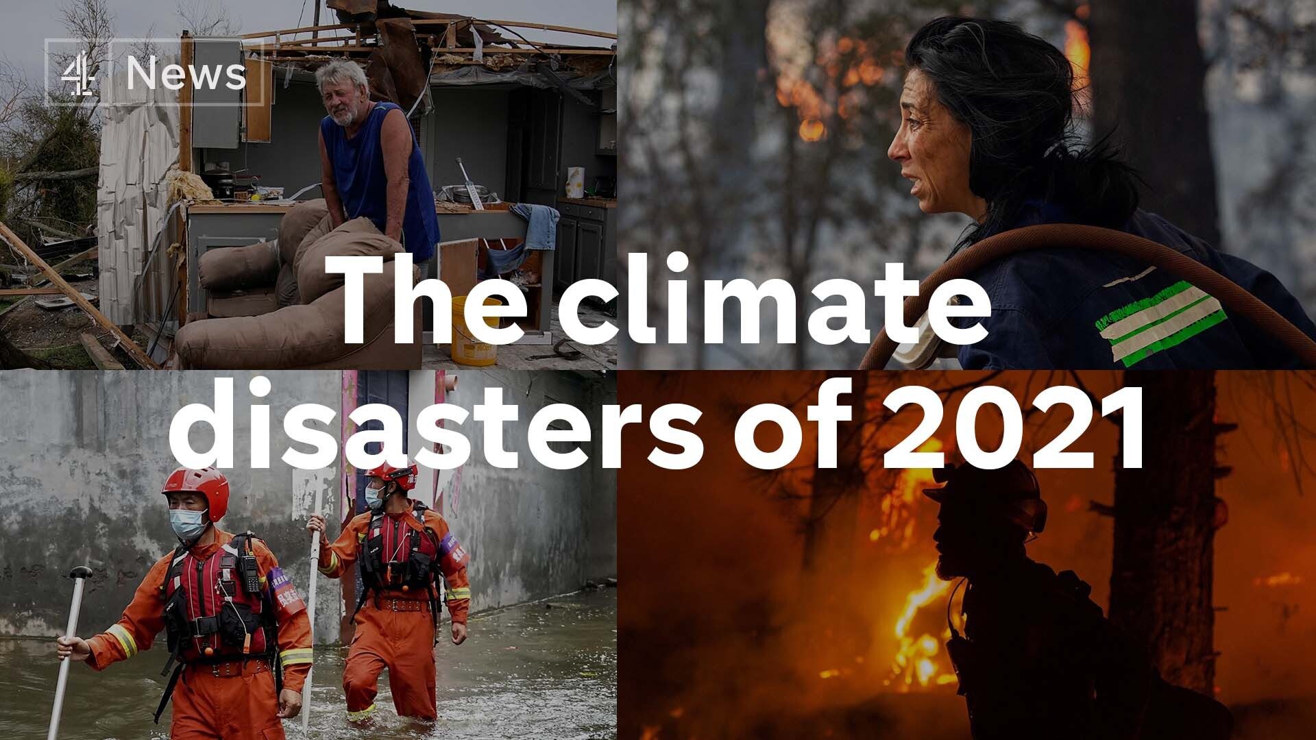 This is what a year of climate disasters looked like – Channel 4 News