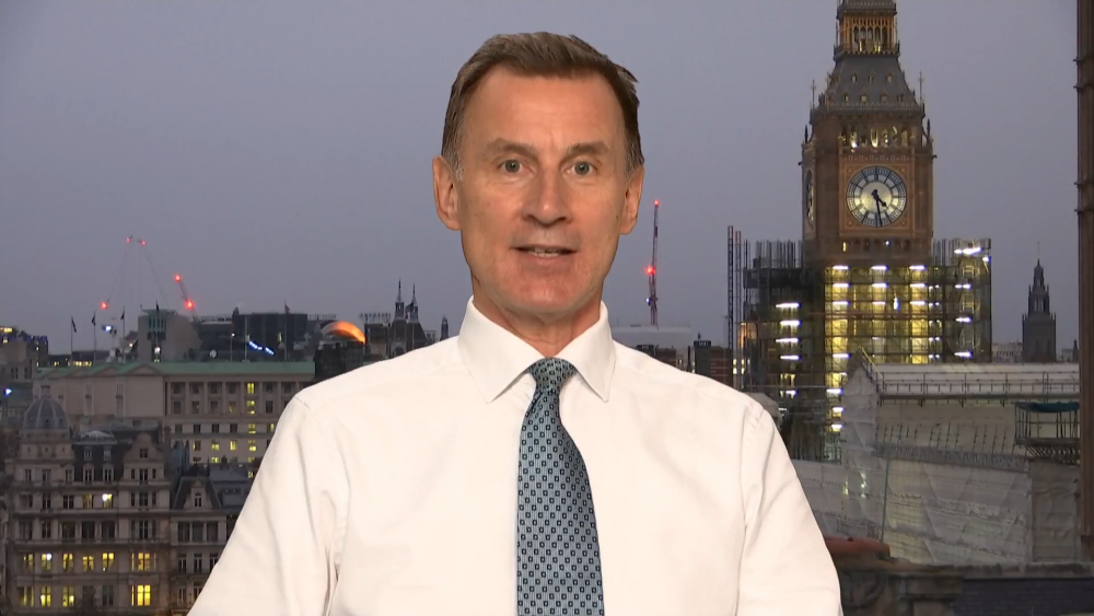“Many years” until NHS gets back to normal, says Jeremy Hunt – Channel ...