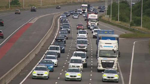 Twelve people arrested in ‘go-slow’ fuel protests across the UK ...
