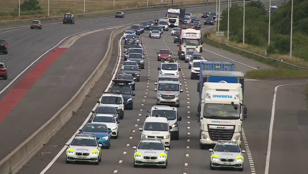 Twelve people arrested in ‘go-slow’ fuel protests across the UK ...