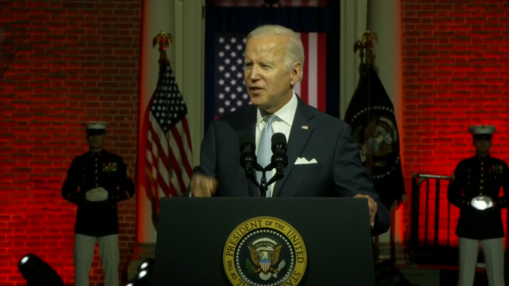Biden warns US democracy is under attack by ‘MAGA forces’ loyal to ...