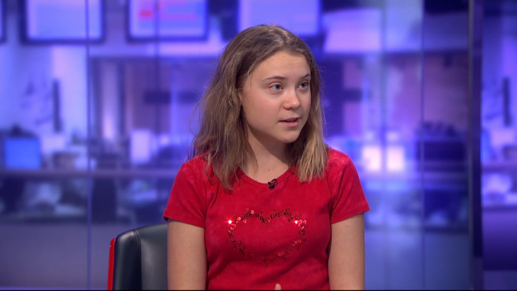 Greta Thunberg interview: world on climate precipice but activism ...