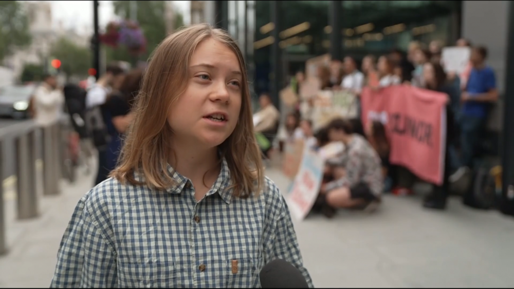 Greta Thunberg: Heatwaves start of “escalating existential crisis ...