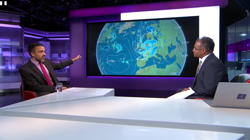 Liam Dutton, Weather Presenter – Channel 4 News