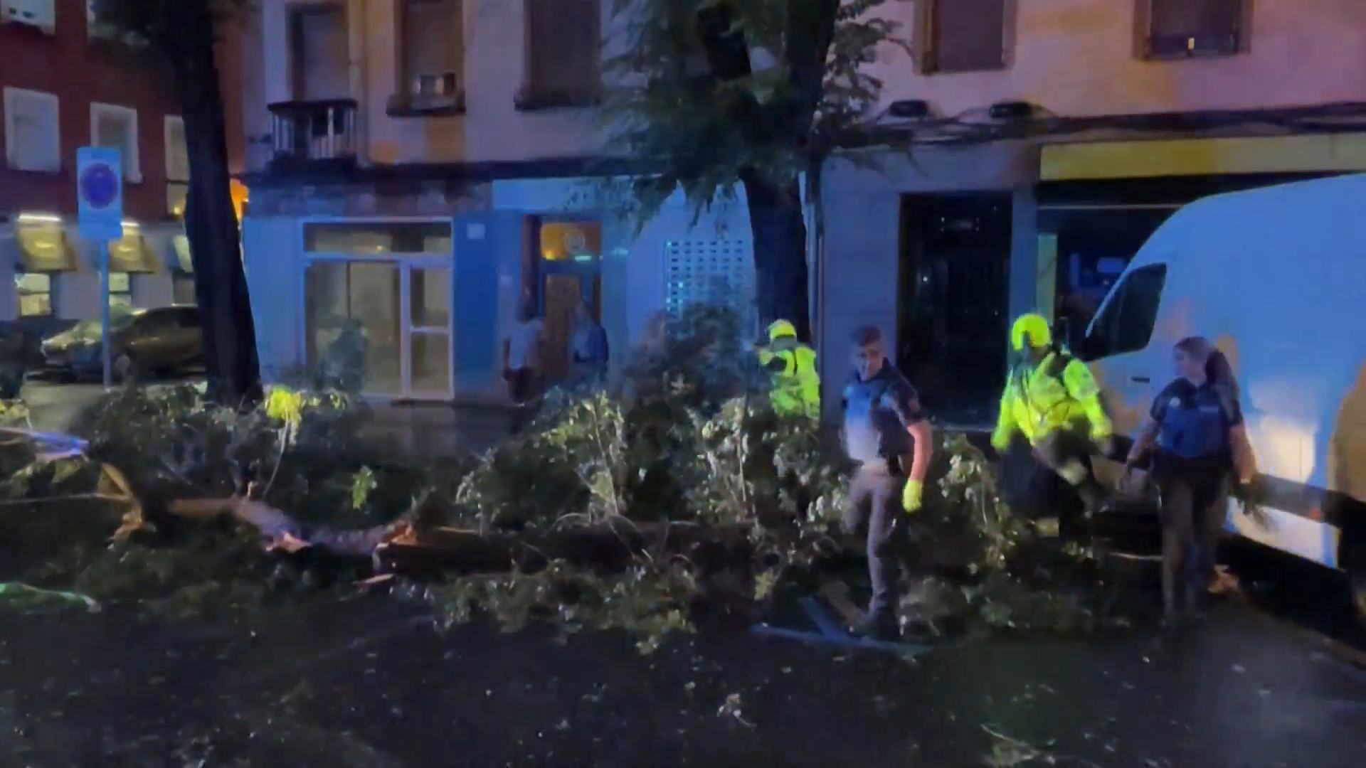 Torrential rain causes chaos with emergency services called to 1,200 ...