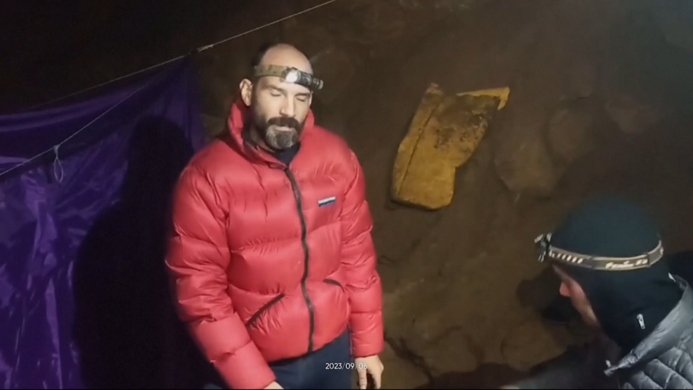 Rescue operation underway for man trapped 1,000m underground in cave ...