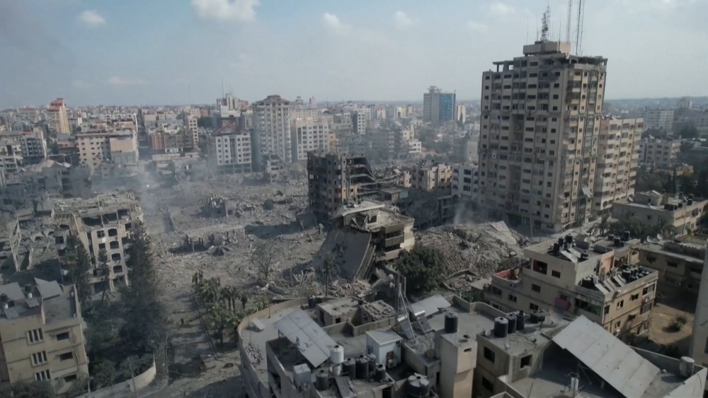 Gaza Strip sealed off as Israel rains vengeance on its neighbour ...
