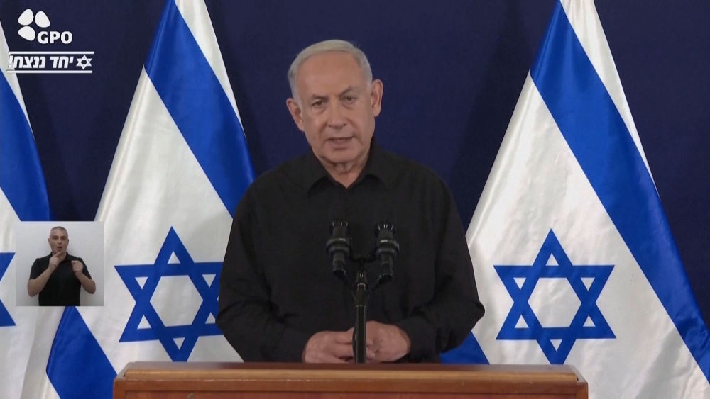 Netanyahu invokes the Old Testament in fight against ‘evil’ Hamas ...