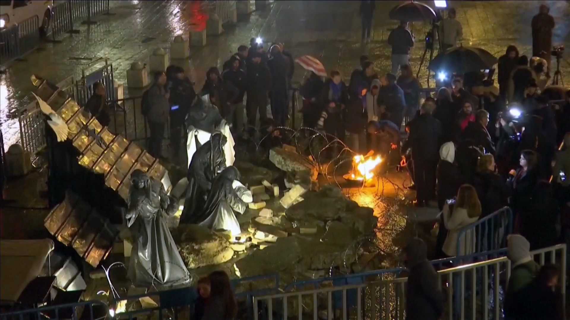 Prayers for Gaza at Bethlehem Christmas Eve vigil – Channel 4 News