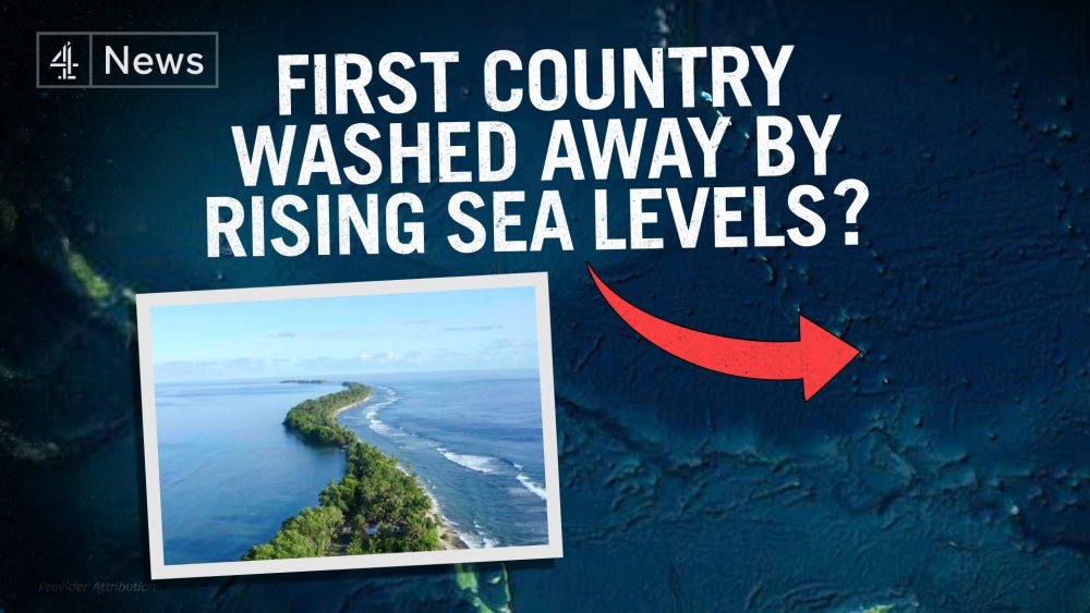 Tuvalu is sinking: How do you relocate an entire country? – Channel 4 News