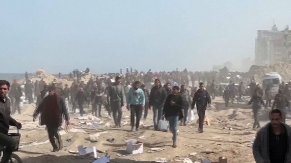 Israel-Gaza: US plans to build port in Gaza to ship in supplies as ...