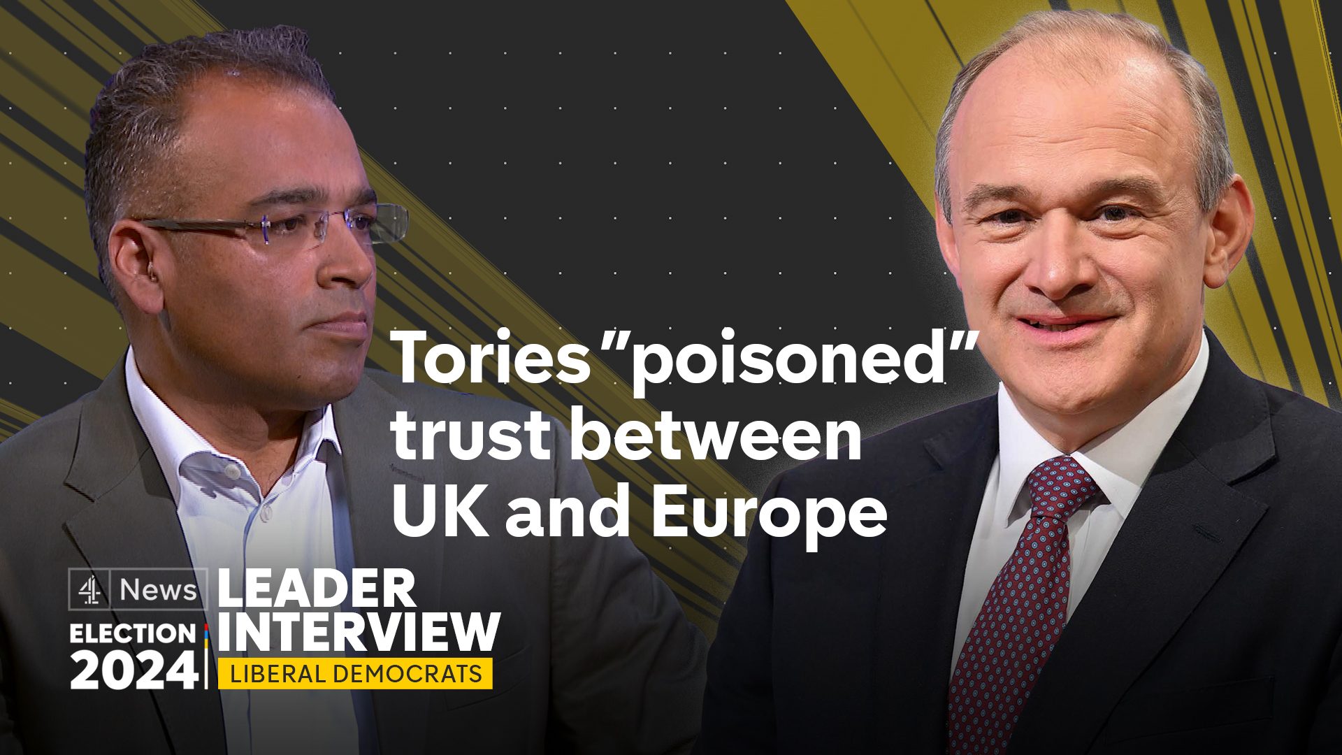 Leader Interview – Sir Ed Davey of the Liberal Democrats | Election ...