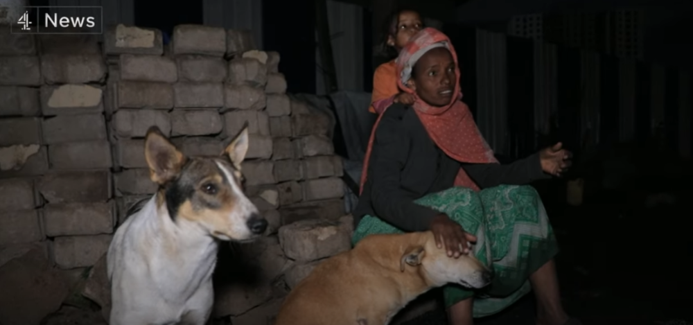 Meet the homeless women in Ethiopia using wild dogs for protection ...