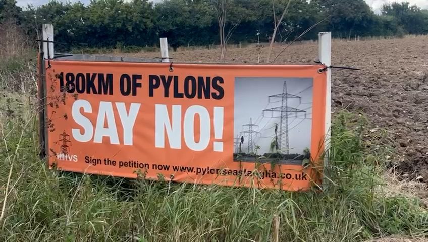 Anti-pylon battle lines forming as government demands green energy ...