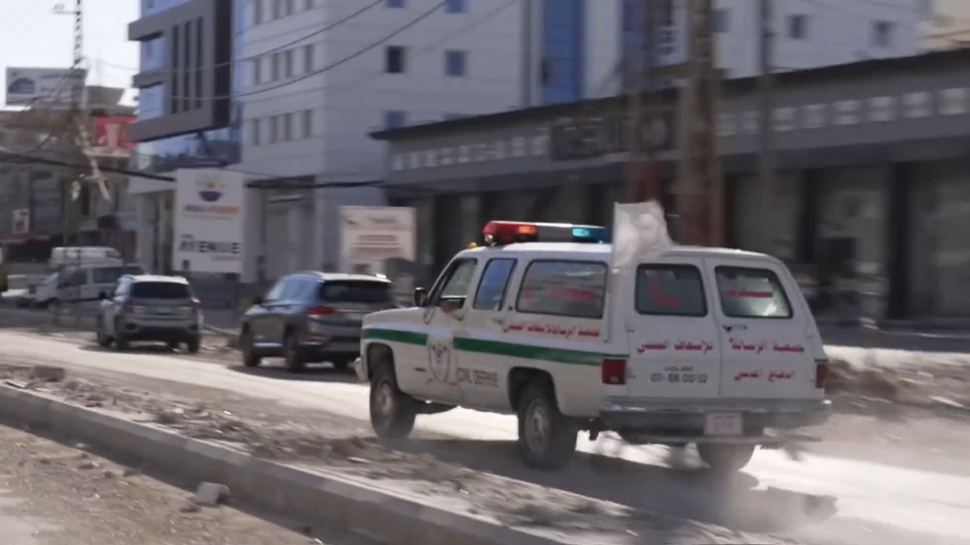 Hundreds of thousands fleeing homes in southern Lebanon – Channel 4 News