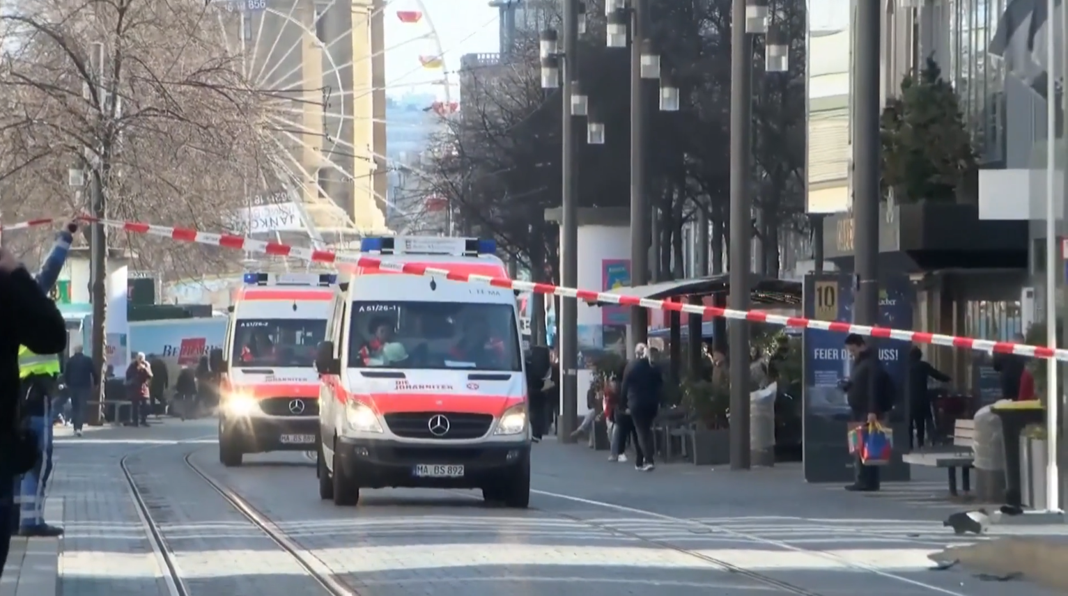 Mannheim: Germany car attack kills at least two – Channel 4 News