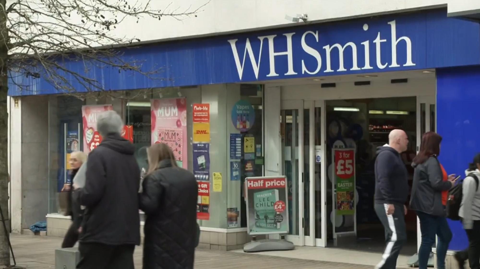 WH Smith name to disappear from high streets after sale – Channel 4 News