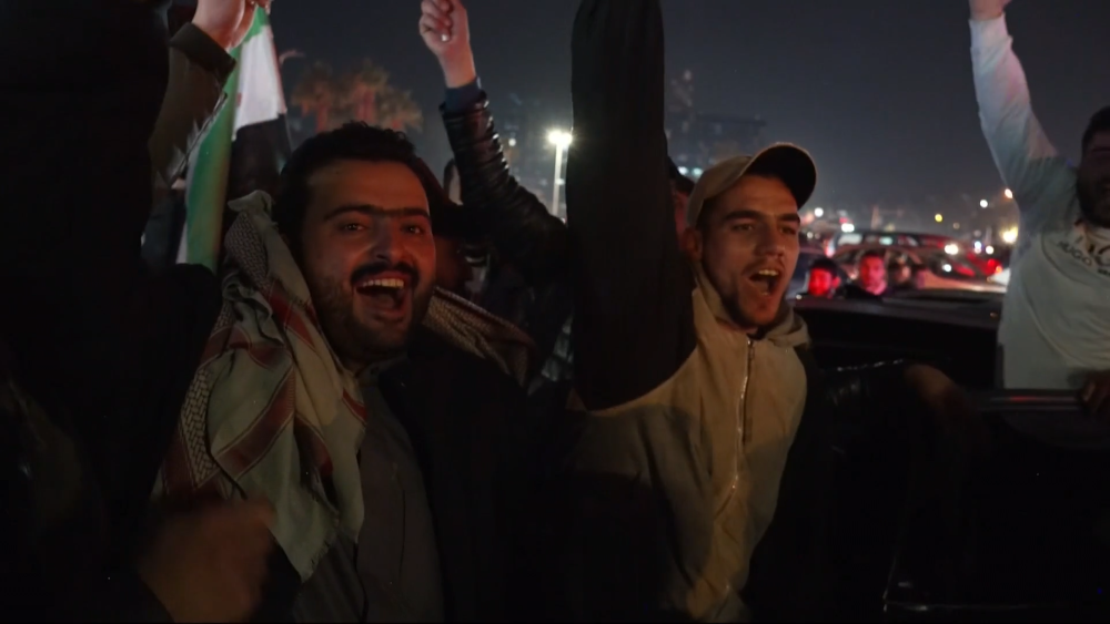Syria latest: crowds celebrate in Damascus after landmark deal ...