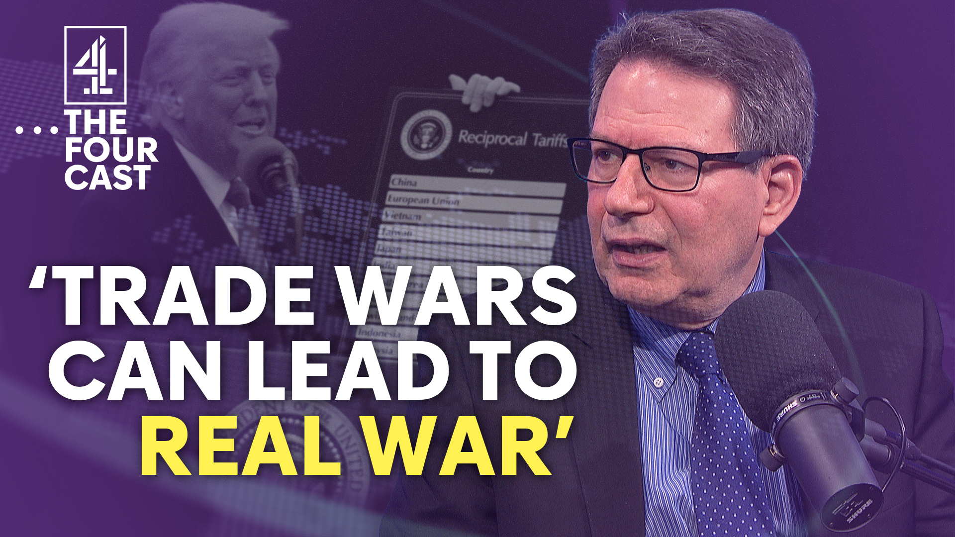 How Trump’s tariffs are pushing world closer to war | Robert Kaplan | Fourcast – Channel 4 News