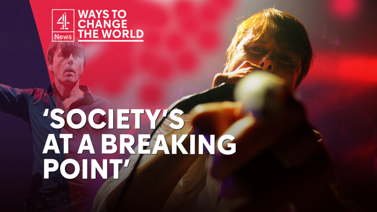 Society ‘feels like a pressure cooker’ says Suede frontman – Channel 4 News