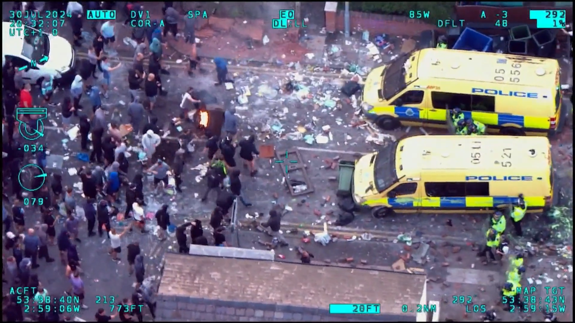 UK riots: suspects still wanted a year on – Channel 4 News