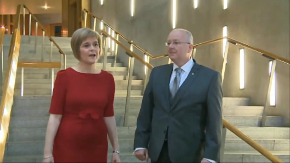 Nicola Sturgeon defends record following estranged husband’s conviction ...