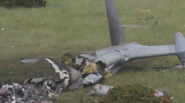 Three Royal Navy personnel die in Devon helicopter crash – Channel 4 News