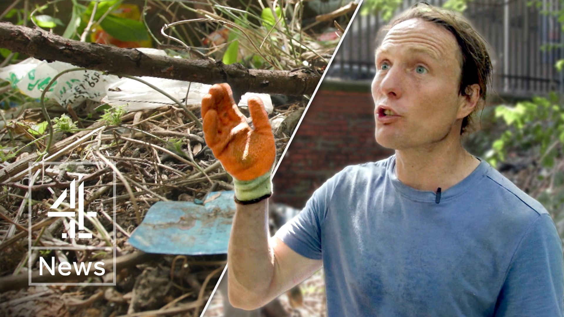 Why these litter pickers are breaking the law to clean up a London ...